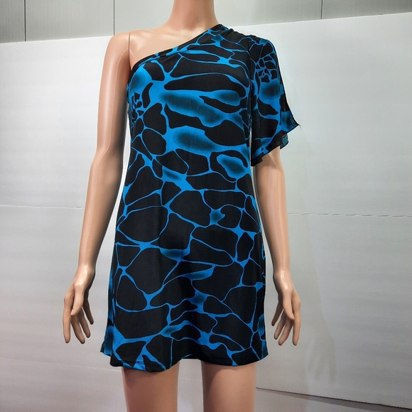 Mt Collection | Dresses | Mt Collection One Shoulder Bodycon Mini Dress ...
